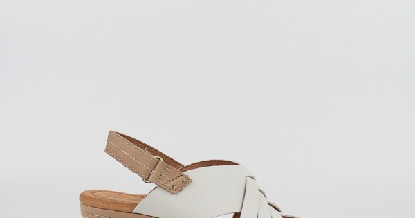 Γυναικεία Πλατφόρμα Clarks Elleri Grace 26171534 Ασπρο